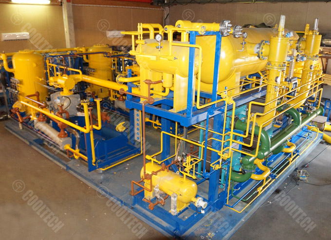 Compressor units for petrochemical industry