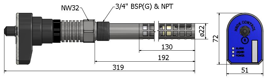 HBX-DX Vapor Quality Sensor (DX systems), HB Products