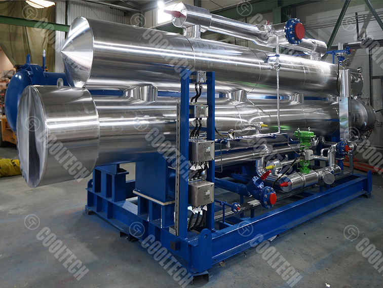 Compressor units for petrochemical industry
