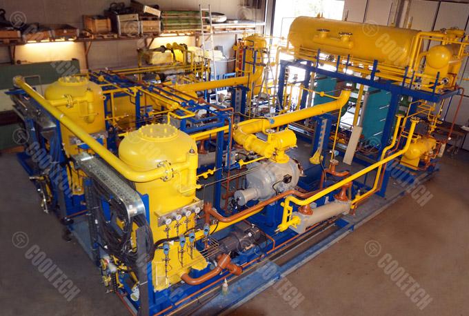ammonia chiller, freon chiller, propane chiller COOLTECH