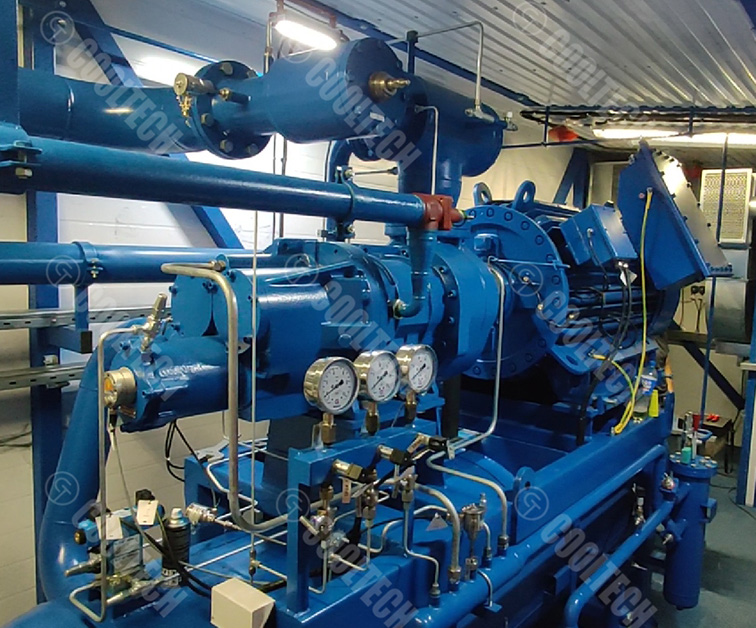 Compressor units for petrochemical industry